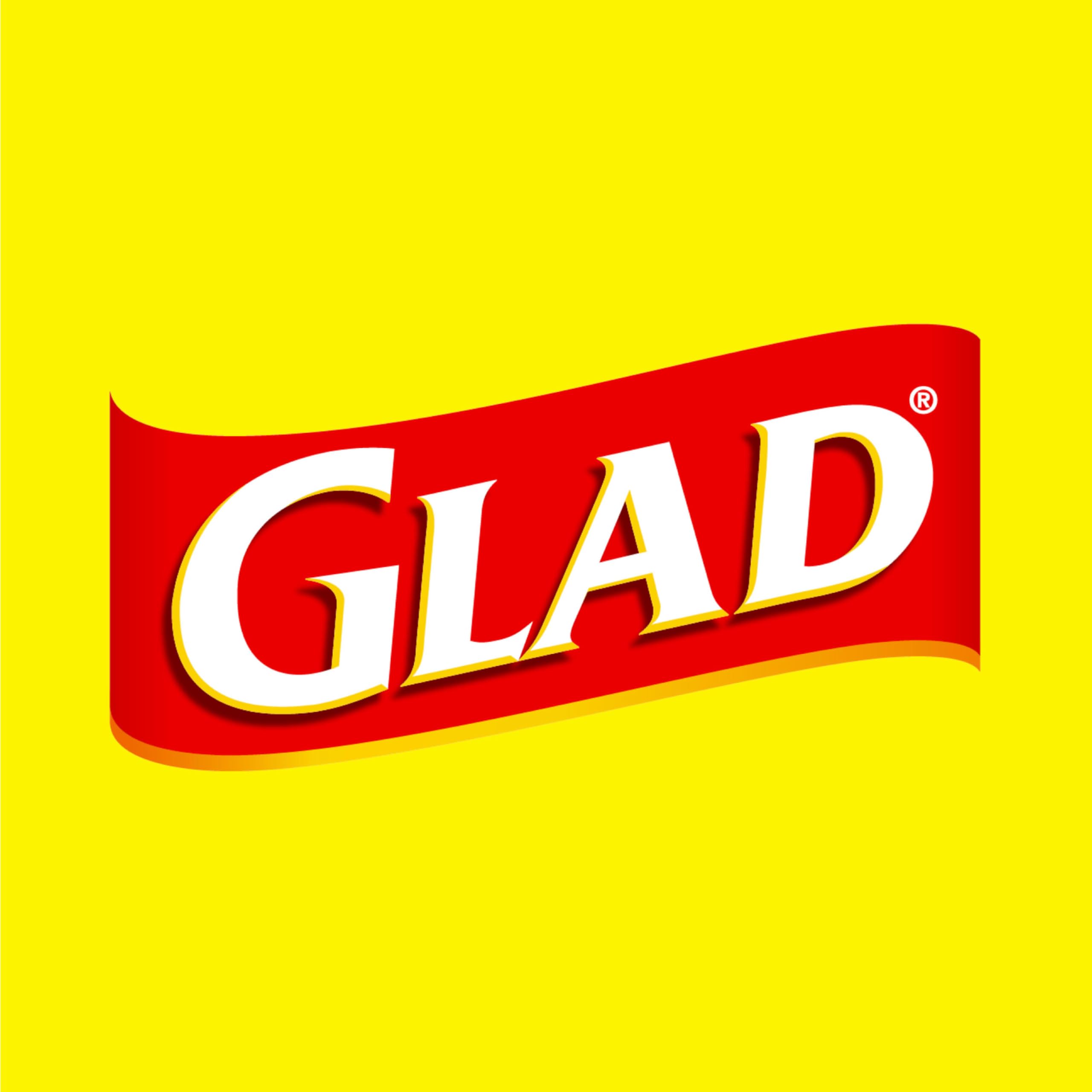 GLAD ForceFlex Tall Kitchen Drawstring Trash Bags, 13 Gallon White Trash Bag for Kitchen Trash Can, Gain Original Scent, Odor Shield, Odor Eliminator, Leak Protection, 110 Count