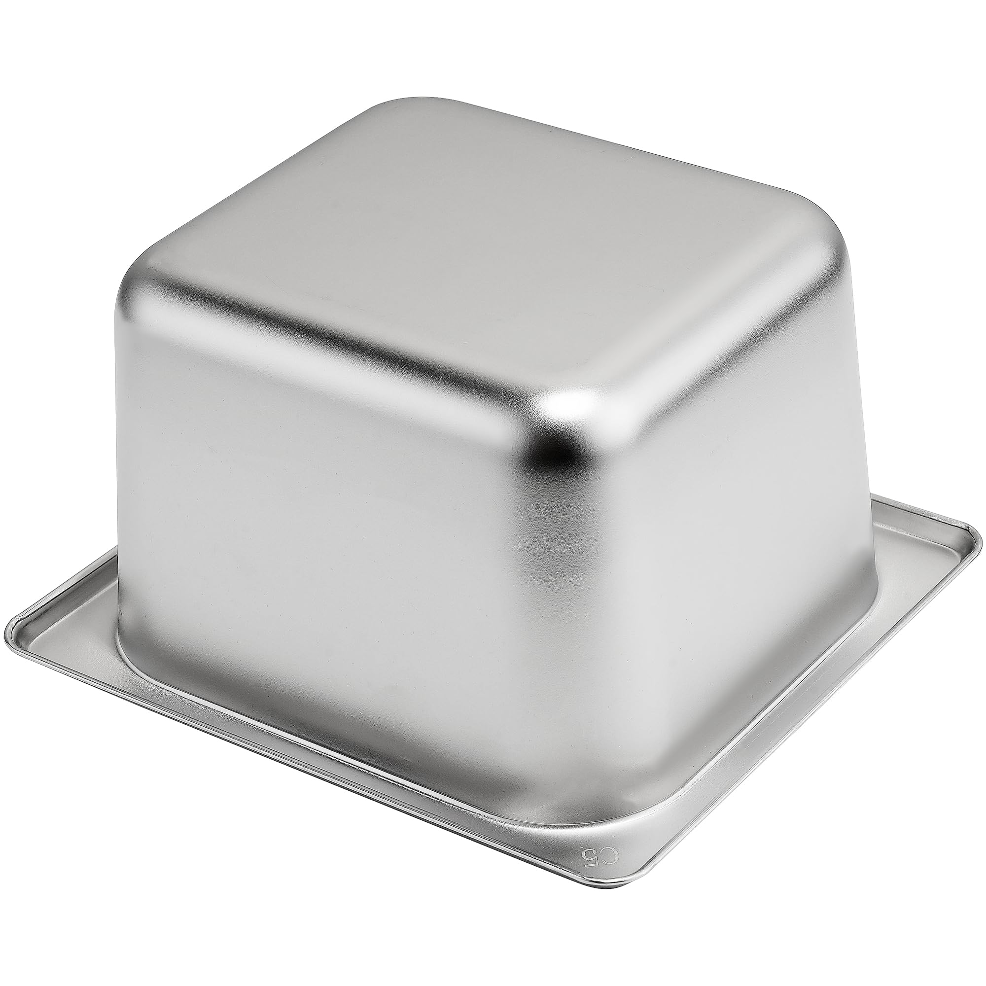 ZeroPone Hotel Pan 4" Deep Steam Table Pan 6 Pack 1/6 Size Hotel Pan 22 Gauge Stainless Steel Anti Jam Steam Table Pan