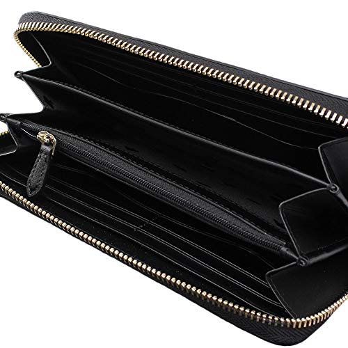 Kate Spade leila large continental pebbled leather wallet,Waterproof