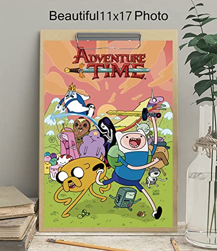 XIHOO Christ-EZ Anime Cartoons Adventure Time Wall Art Print Poster Home Decor Premium - Matte poster Frameless Gift 11 x 17 inch(28cm x 43cm)