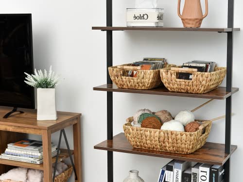 StorageWorks Hand-Woven Storage Baskets Set