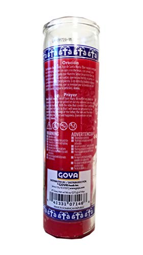 Just Judge (Justo Juez) Devotional Red Candle