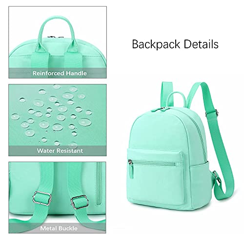 Ecodudo Mini Backpack Purse for Women Teen Girls Small Fashion Bag (Teal)