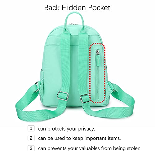 Ecodudo Mini Backpack Purse for Women Teen Girls Small Fashion Bag (Teal)