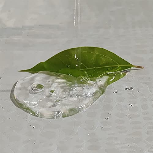 Clear Table Protector Thick Transparent Plastic Tablecloth Waterproof and Oil-Proof Perfect for Oval Dinner Table and Writing Desk – 5472 Inch