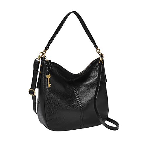 Fossil Women's Jolie Leather Hobo Purse Handbag