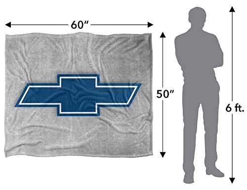 Chevrolet Simple Vintage Bowtie Officially Licensed Silky Touch Super Soft Throw Blanket 50" x 60"