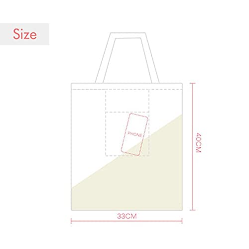 Happy Australia Day Ostrich and Star Illustration Tote Canvas Bag Shopping Satchel Casual Handbag