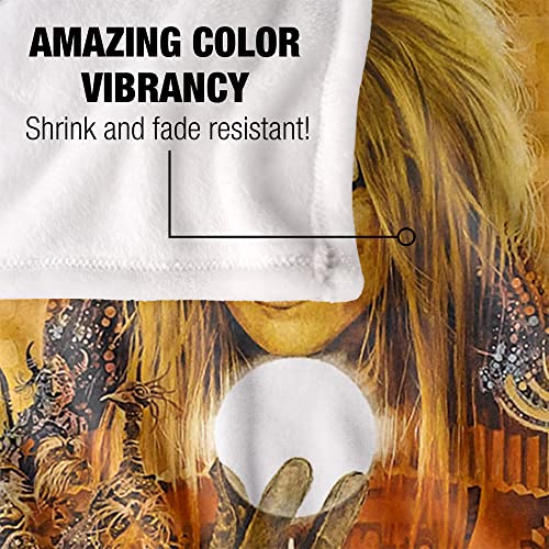 Labyrinth Crystal Ball Officially Licensed Silky Touch Super Soft Throw Blanket 50" x 60"