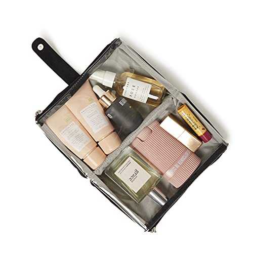 Baggallini womens Carryall Case, Dark Grey Camo Print, One Size US