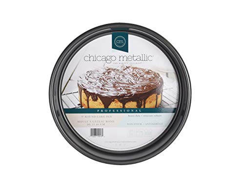 Chicago Metallic Professional Non-Stick Round Cake Pan, 9-Inch