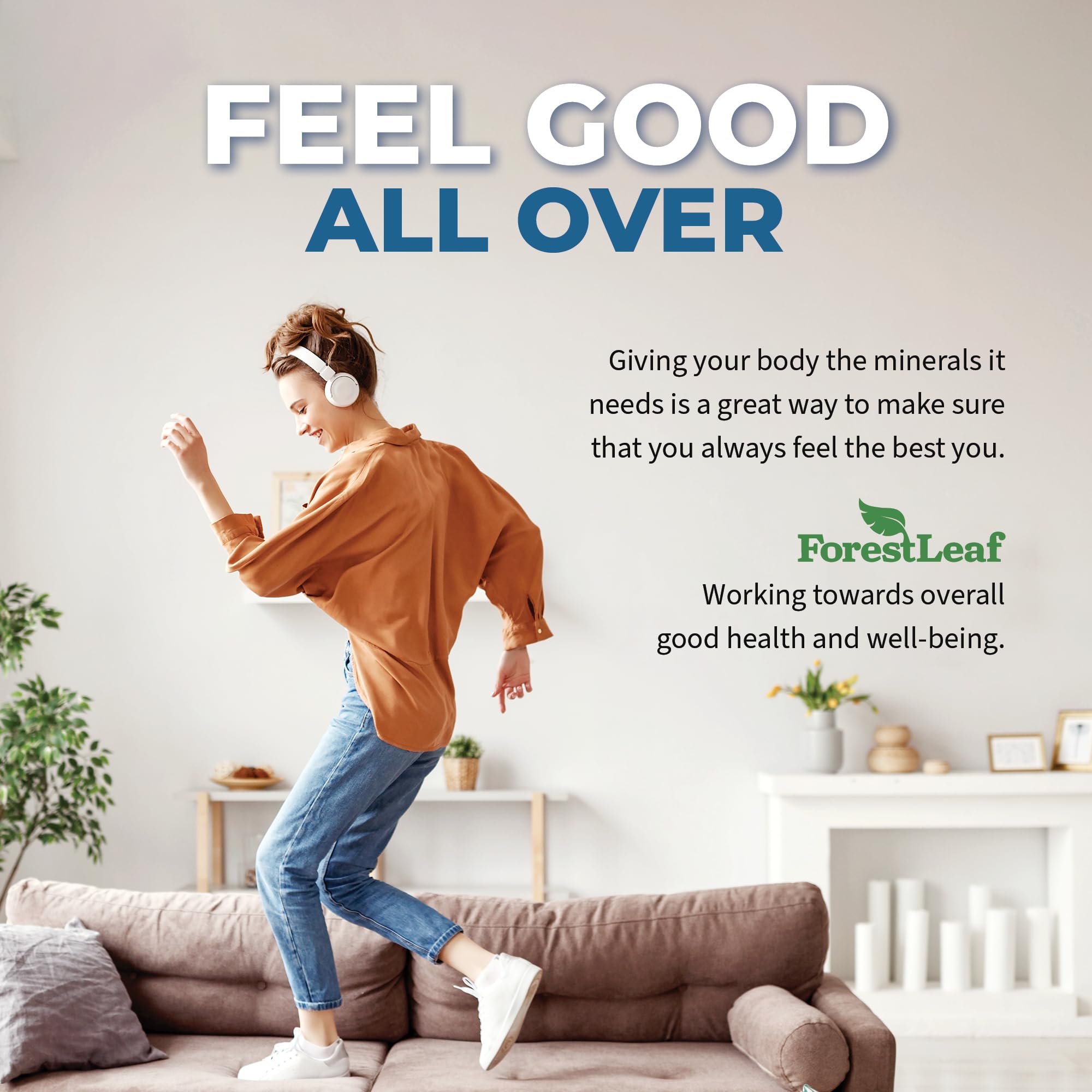 ForestLeaf Magnesium Complex 500mg - Magnesium 500mg Capsules - Magnesium Supplement 500 mg - Magnesium for Sleep, Magnesium for Constipation - Magnesium Supplement for Women (120 Ct)
