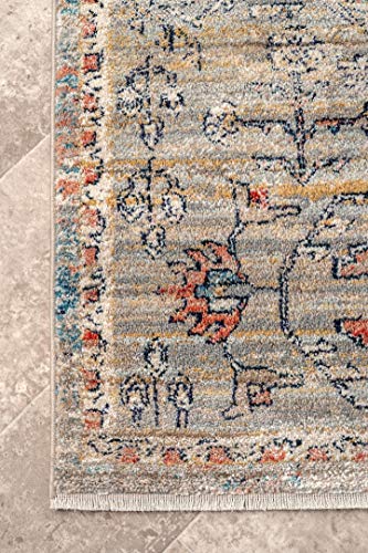 NuLOOM Marley Traditional Medallion Fringe Area Rug, 9' x 12', Beige
