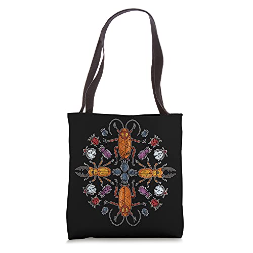 Beetle Bugs Lover Entomology Insect Collector Bug Tote Bag