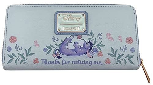 Loungefly Disney Eeyore Faux Leather Wallet Zip Around Clutch