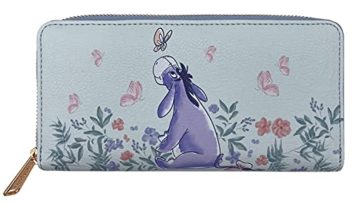 Loungefly Disney Eeyore Faux Leather Wallet Zip Around Clutch