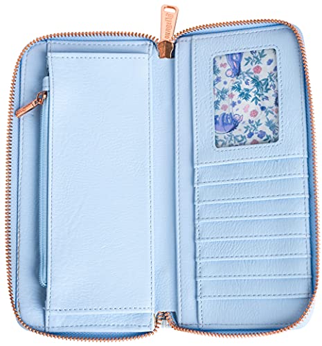 Loungefly Disney Eeyore Faux Leather Wallet Zip Around Clutch