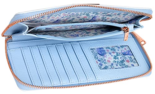 Loungefly Disney Eeyore Faux Leather Wallet Zip Around Clutch