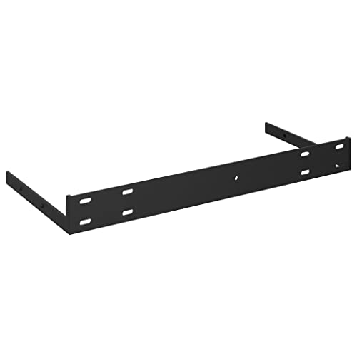 vidaXL Floating Wall Shelf Wall Shelf Wall Ledge Hanging Shelf CD Rack Bookcase Board Bedroom Living Room Office White 15.7"x9.1" MDF