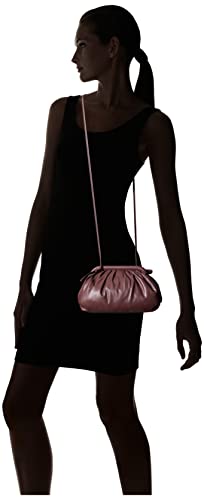 Steve Madden womens Steve Madden Nikki Clutch Crossbody, Burgundy, One Size US
