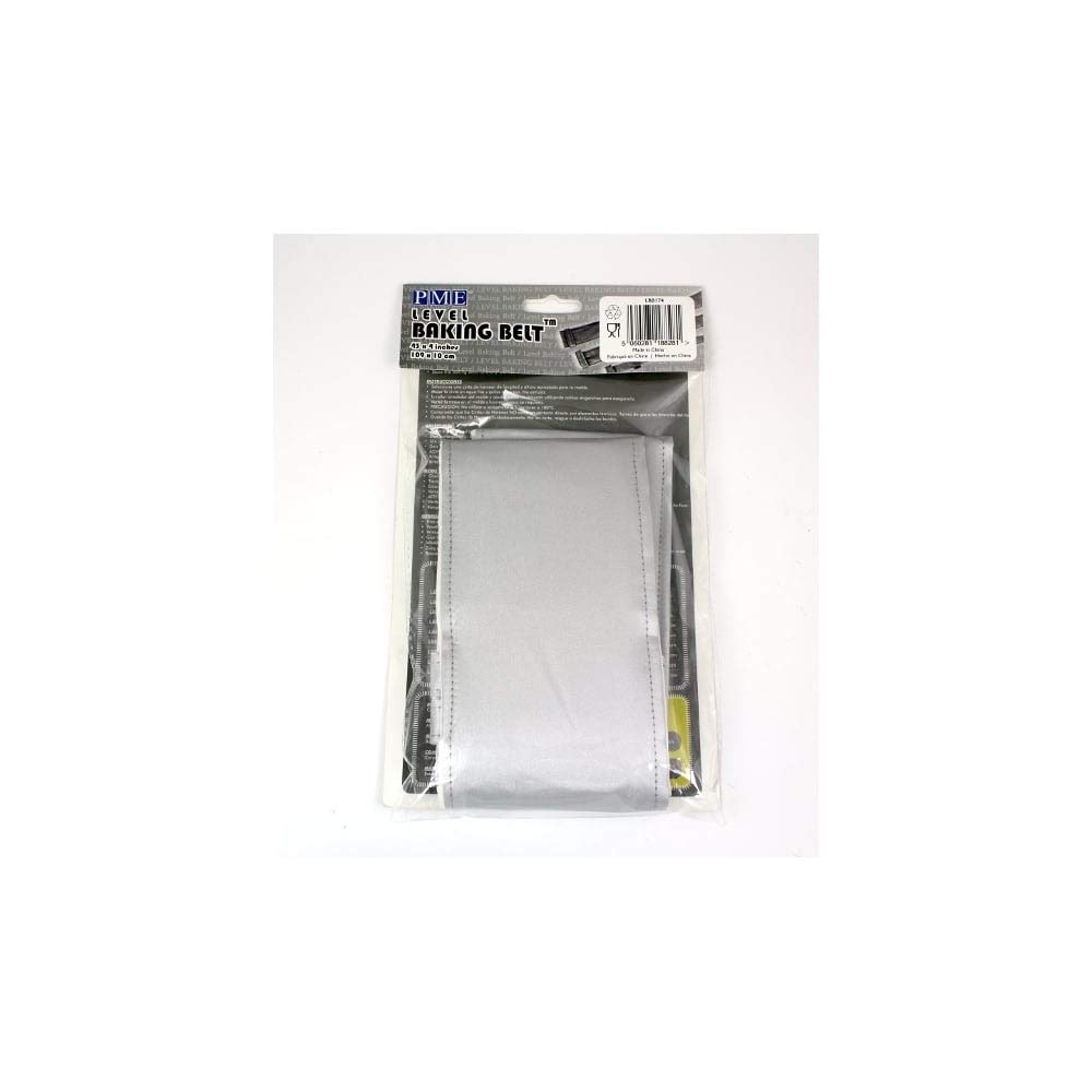 PME Level Baking Belt for Round and Square Pans, 42 x 4-inch, Gray
