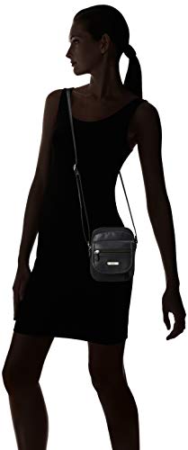 MultiSac womens Mini Everest Crossbody Bag Cross Body, Black (Vintage Nappa), One Size US