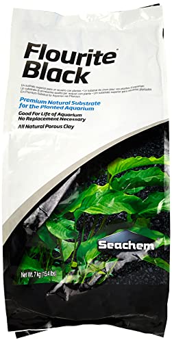 Seachem Flourite Black Clay Gravel Flourish Tabs Growth Supplement | Planted Aquarium Substrate and Plant Root Fertilizer