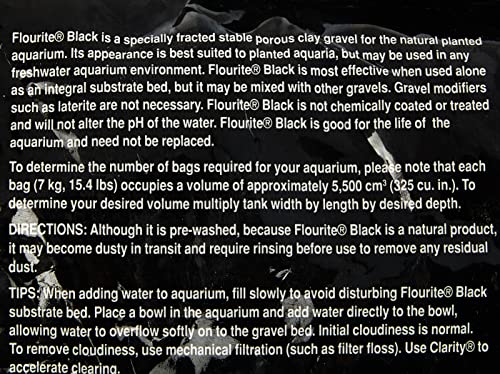 Seachem Flourite Black Clay Gravel Flourish Tabs Growth Supplement | Planted Aquarium Substrate and Plant Root Fertilizer