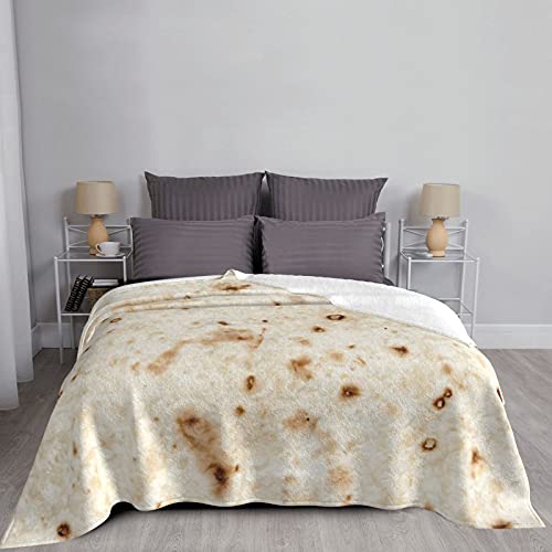 Funny Matzah Printed Blanket, Comfortable Warm Creative Fleece Throw Blanket,Anti-Pilling Durable, for Office, Home, Sofa, Outdoor, Travel