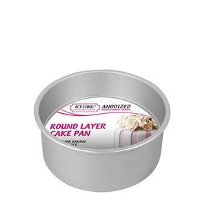Anodized Aluminum Round Cake Pans (7 Inch X 4 Inch)