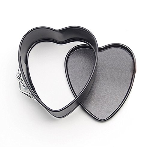 Bakeware Springform Pan Springform Cake Cheesecake Tart Quiche Pan 4 inch heart-shaped