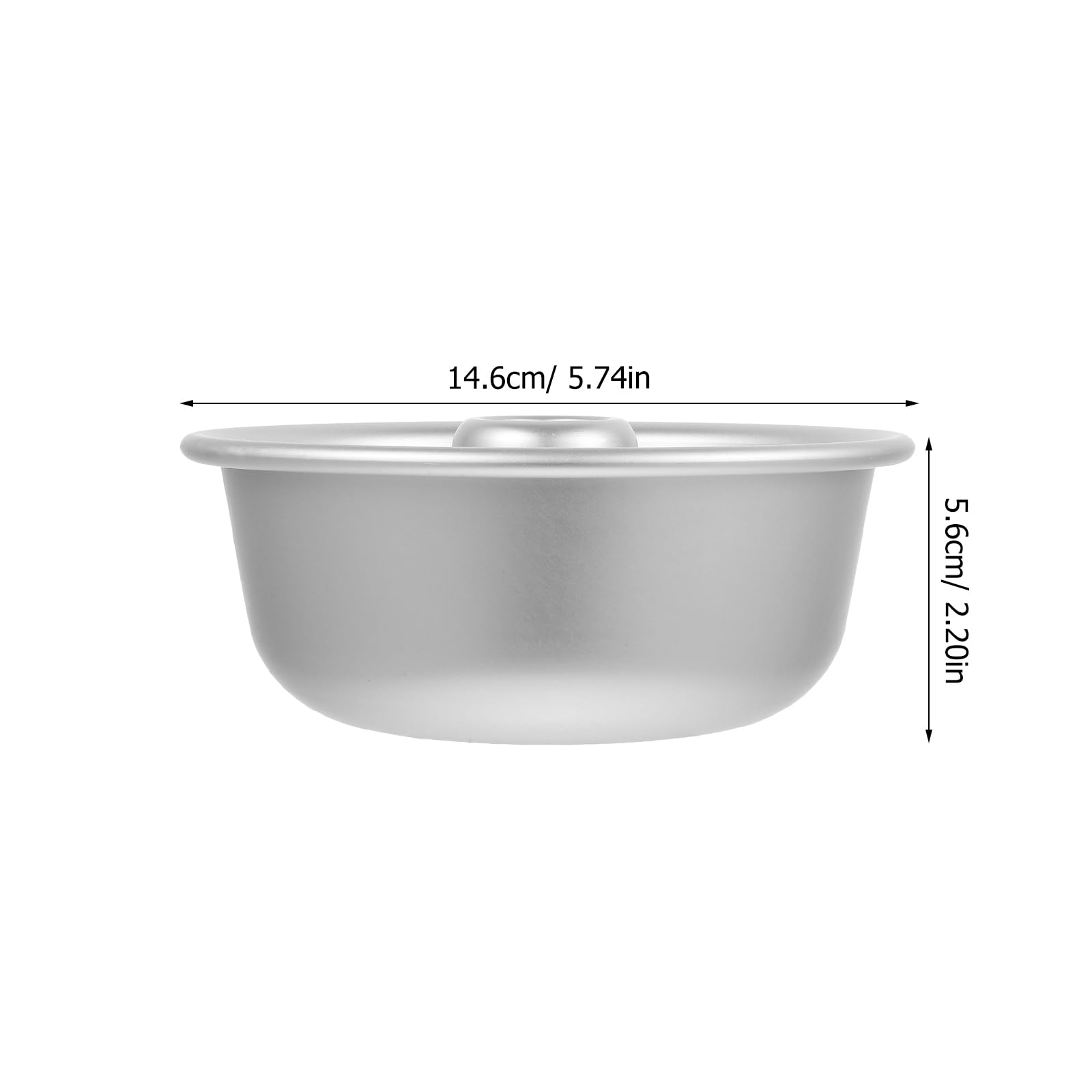 ifundom Cake Pan Nonstick Bakeware Food Cake Pan Home Baking Cake Pans Round Cake Pans Aluminum Alloy Cake Pan Set for Home Party
