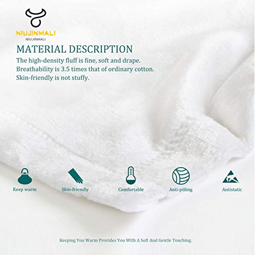 Flowers Cute Birds Blanket Cozy Soft Lightweight Flannel Throw Blanket for Bed Sofa Travel All Season Pets 40"x30"