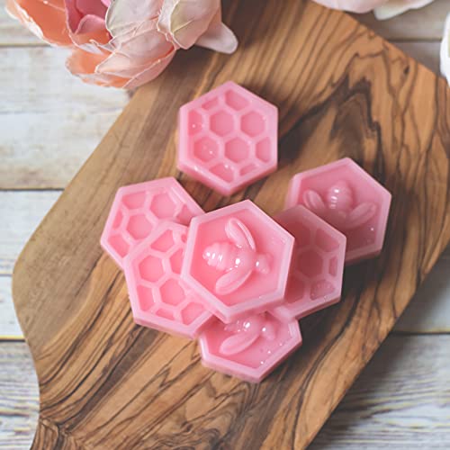 Magnolia + Peony + Cherry Blossom Scented Wax Melt PS I Love You | Floral Melts Pink Wedding Favor | Valentines Day Gift