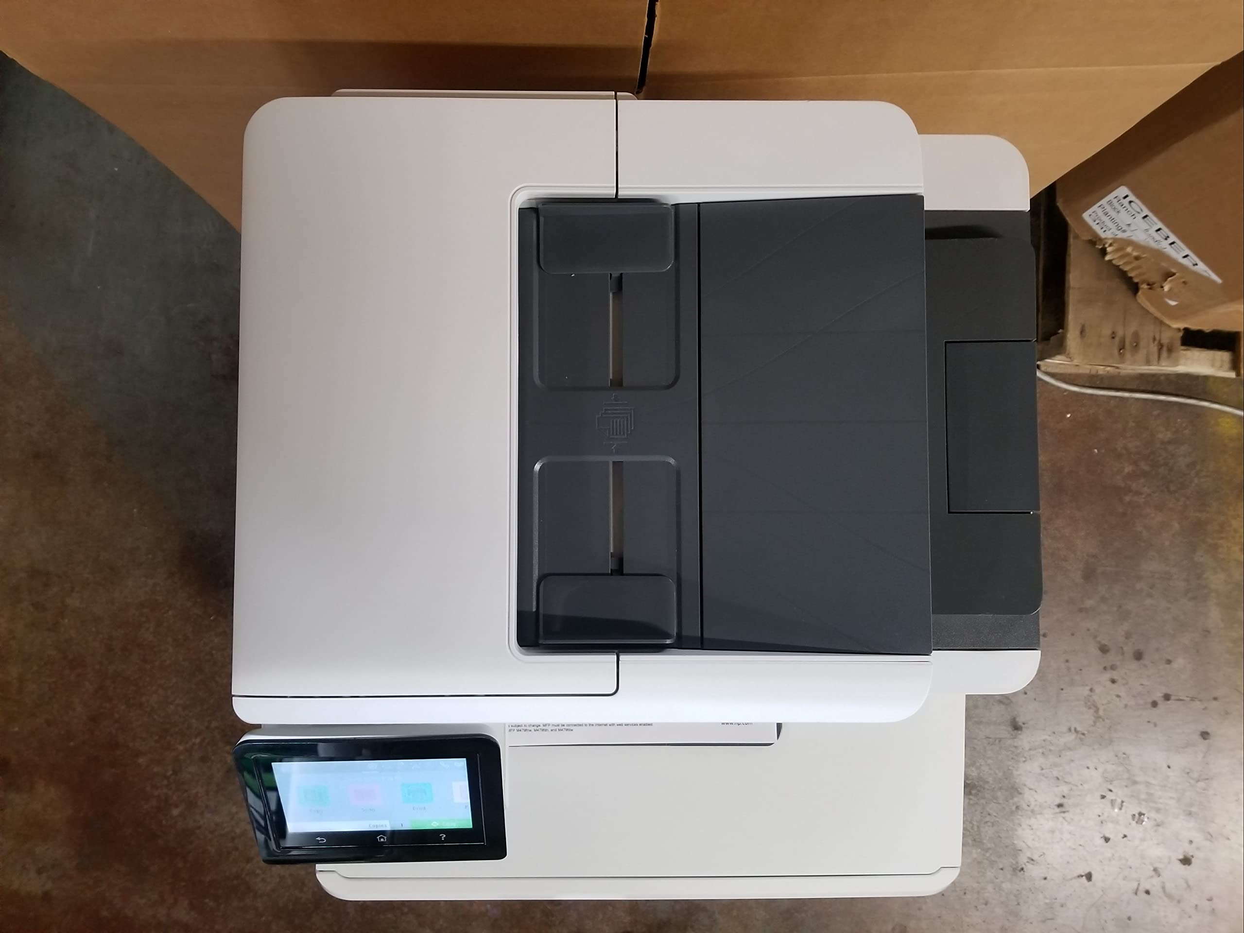 HP Color Laserjet Pro MFP M479fdn Printer, White (Renewed)