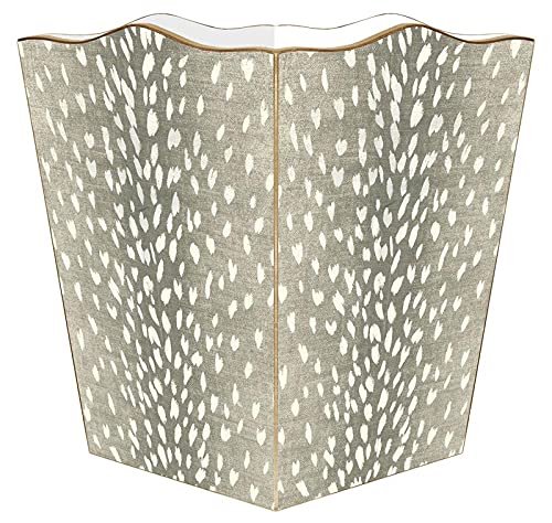 Marye-Kelley Antelope Home Decor • Wastepaper Basket • Wood • Handmade