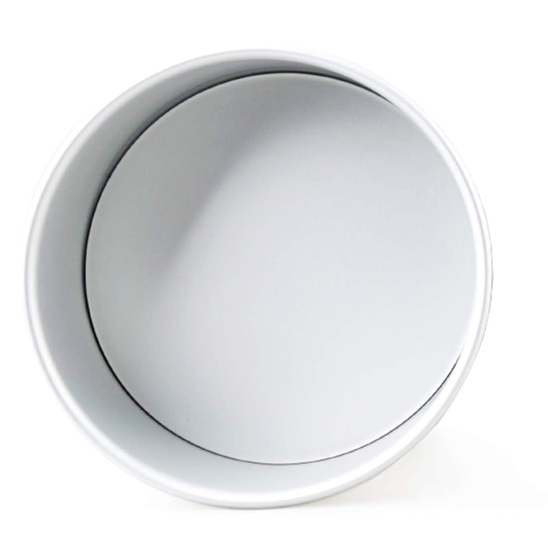 Tosnail 2 Pack 9" x 3" Round Aluminum Cake Pan with Removal Bottom