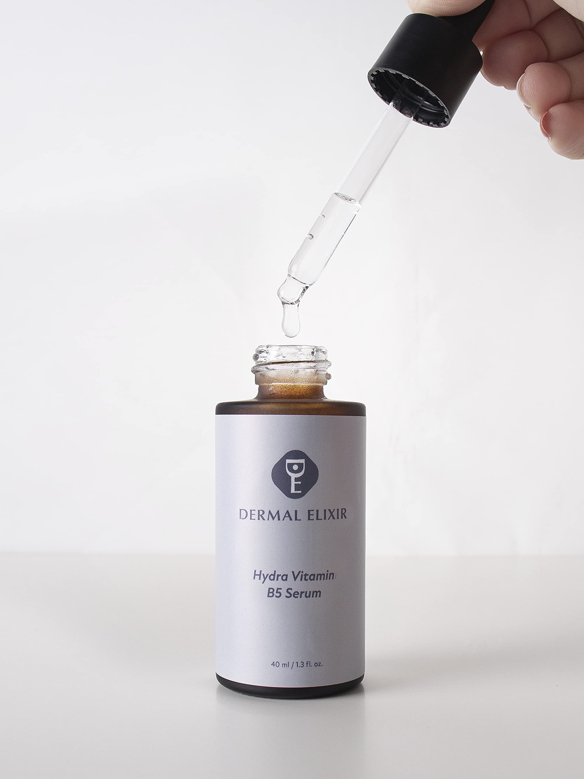 Dermal Elixir Hydra Vitamin B5 Facial Serum 40ml, Hydrating & Lightweight, Oil-free, Oily & Sensitive Skin Type