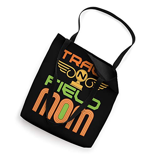 Track N Field Mom Mother of Track and Field Athlete Tote Bag