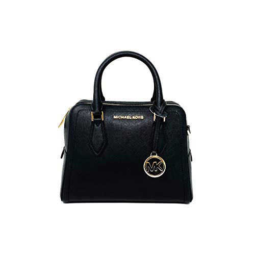 Michael Kors Ayden Medium Dome Satchel With Sling, Black