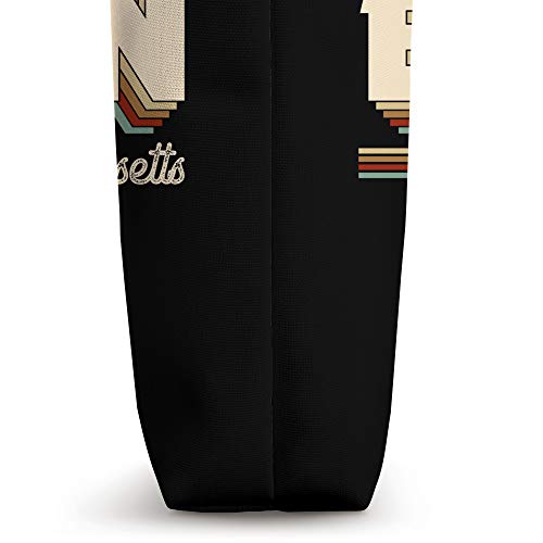Retro Boston Massachusetts MA Gifts Souvenirs Men Women Kids Tote Bag
