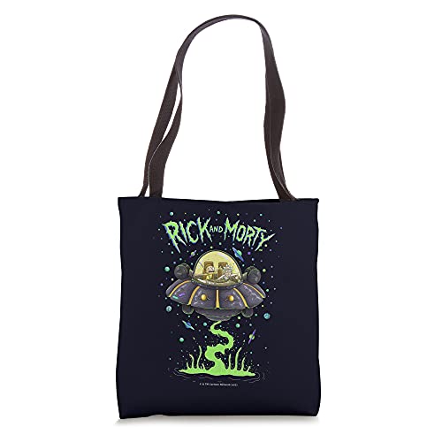 Rick and Morty Drunk Rick Ship Tote Bag