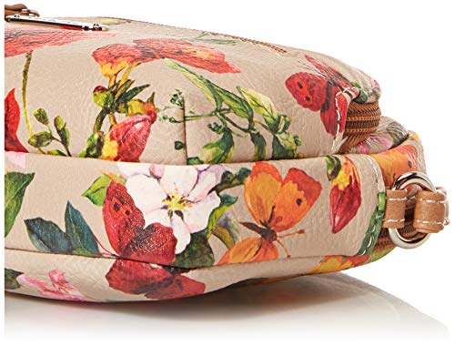 MultiSac womens Multisac Mini Dynamic Crossbody Bag Cross Body, Butterfly Floral, One Size US