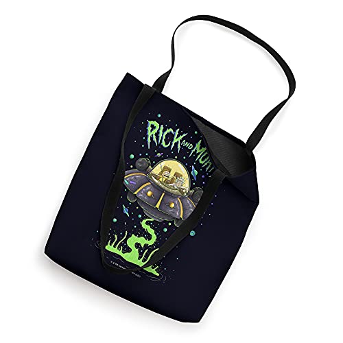 Rick and Morty Drunk Rick Ship Tote Bag