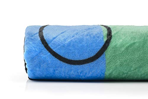 JUST FUNKY Playstation Soft Fleece Throw Blanket | 45 x 60 Inch Lightweight Cozy Blanket