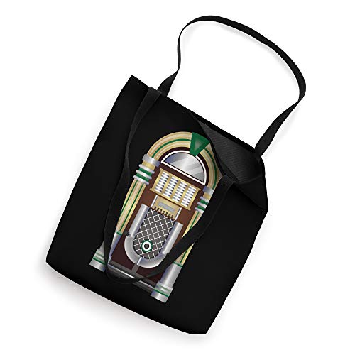 Retro Jukebox Music Oldies Aesthetic Cool Vintage Lover Gift Tote Bag