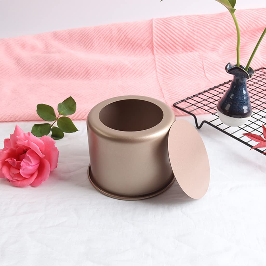 4 Inch Heightening Cake Moulds Metal Material Round Cheese Molds Baking Pans Cake Template Baking Dish Bakewares Gadgets Metal Cake Tins