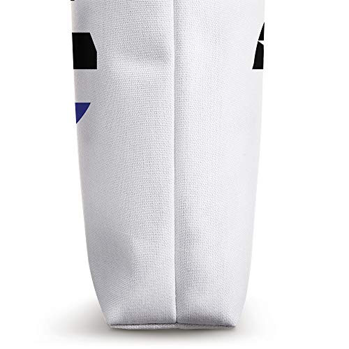 K9 Flag Police Dog Thin Blue Line Gift Tote Bag
