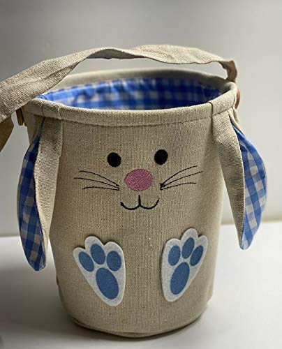 Monogrammed - Personalized - Easter Bunny Basket - Gift for Boy Girl