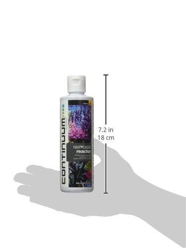 Continuum Aquatics Reef Basis Reactor β Liquid Aragonite Suspension for Marine Fish and Reef Saltwater Aquariums, Provides Calcium and Carbonates